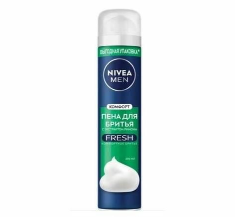 Пена для бритья "Комфорт Fresh" 200 мл, 81765, Nivea