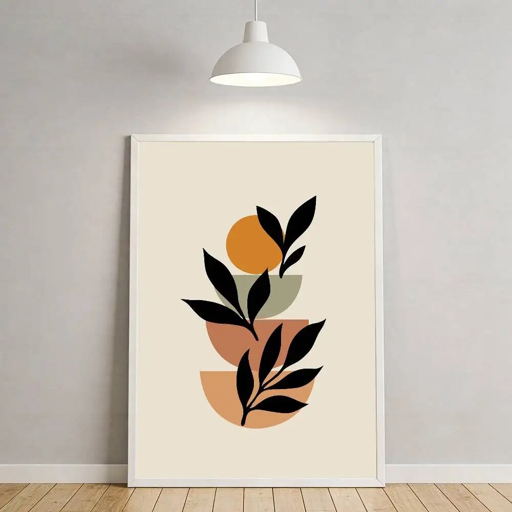 Ботанический постер, современный стиль, ПВХ 40x60cm, z7