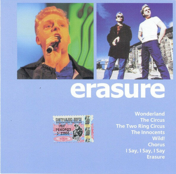 Музыкальный Диск Erasure – Mp3 Collection (CD-mp3) — фото 1