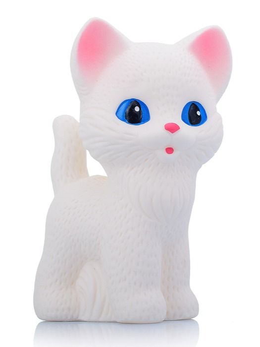 Игрушка для купания для малышей Котенок Снежок, Огонек