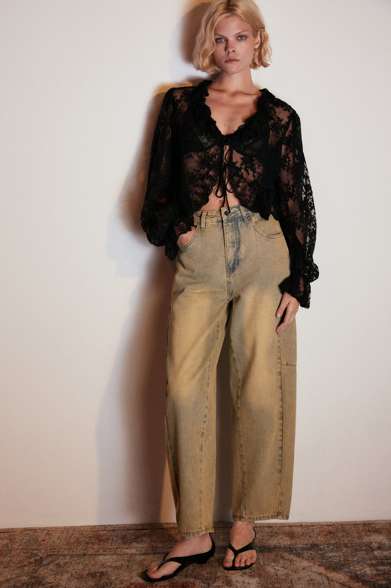 Джинсы бананы Woman Mix&Match 