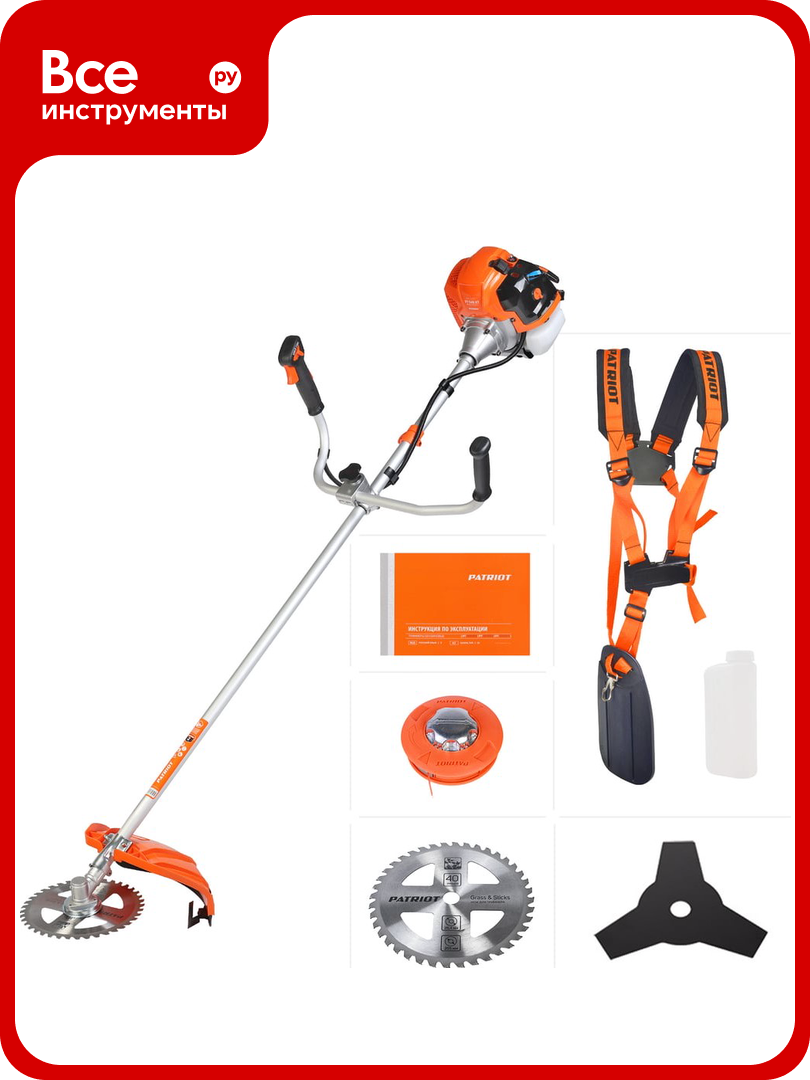 Бензиновый триммер PATRIOT PT 545 XT 1+1 250106221