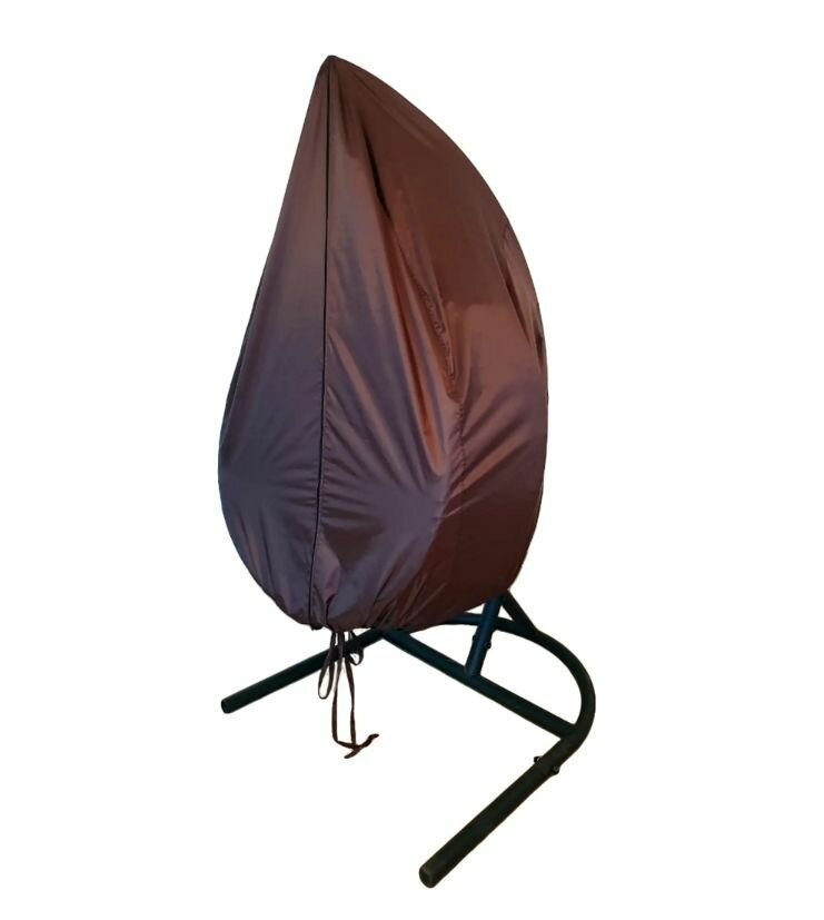 Тент-укрытие для подвесного кресла 120х120х200 см коричневый