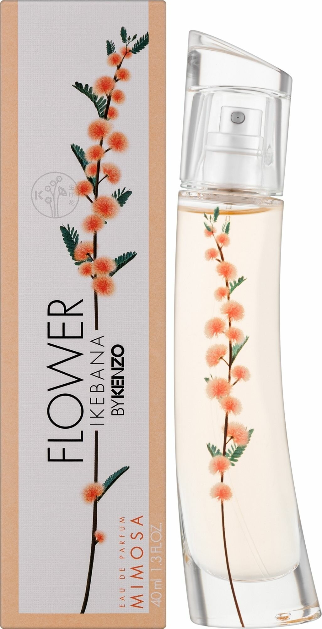 KENZO FLOWER BY Ikebana Mimosa парфюмерная вода женская 40 мл / Духи женские Кензо флауэр икебана мимоза парфюм