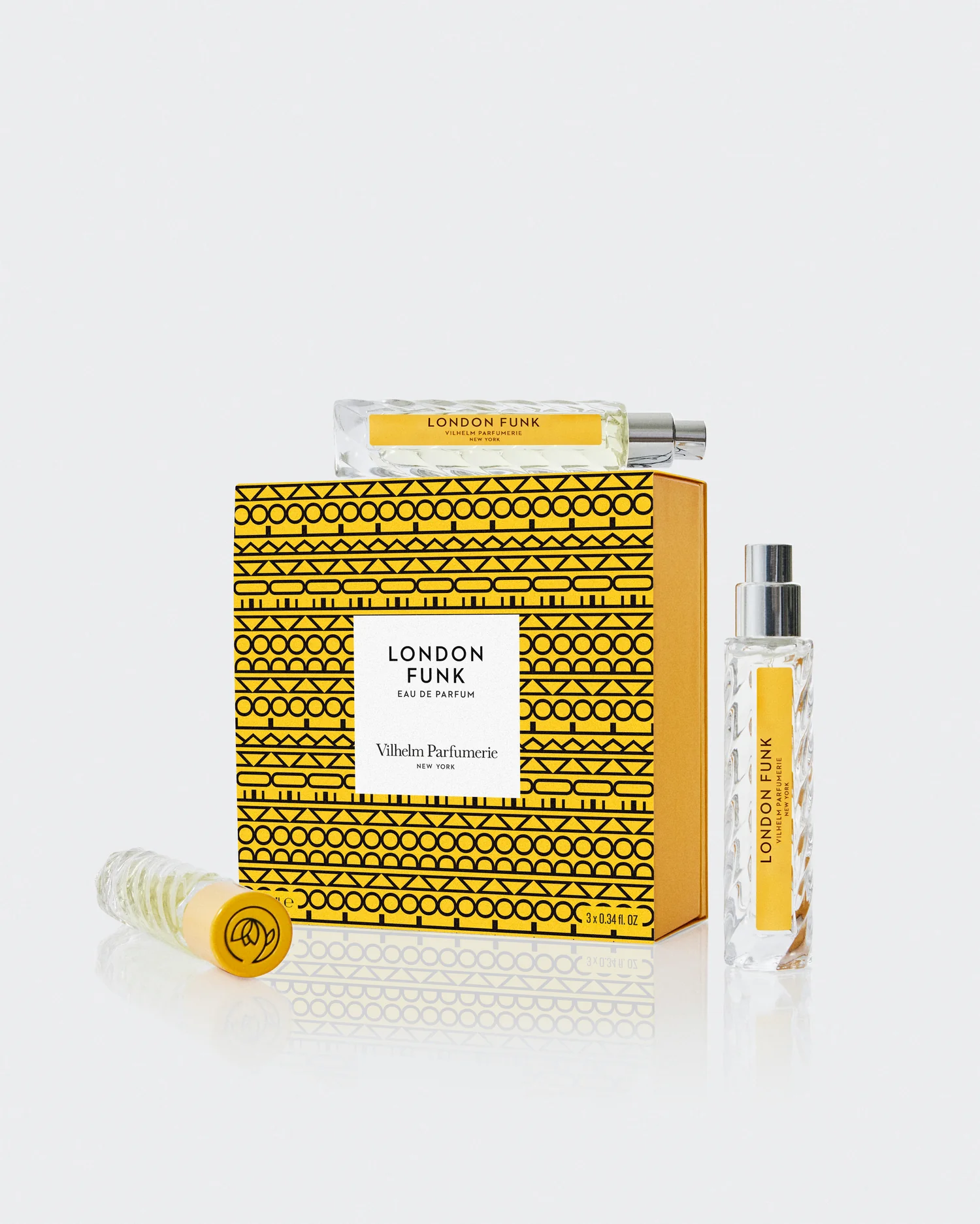 VILHELM PARFUMERIE London Funk Набор парфюмерной воды унисекс 3 шт по 10 мл