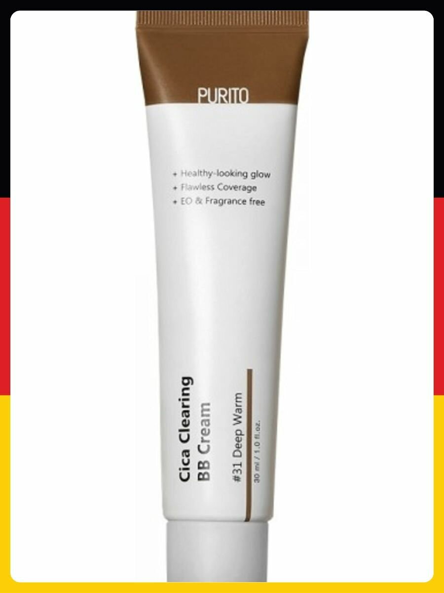 BB-средство PURITO Cica Clearing BB Cream, 31 Deep Warm