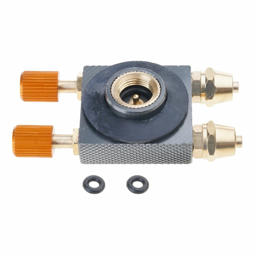 Адаптер для заправки газовой плиты, - Двойной шланг