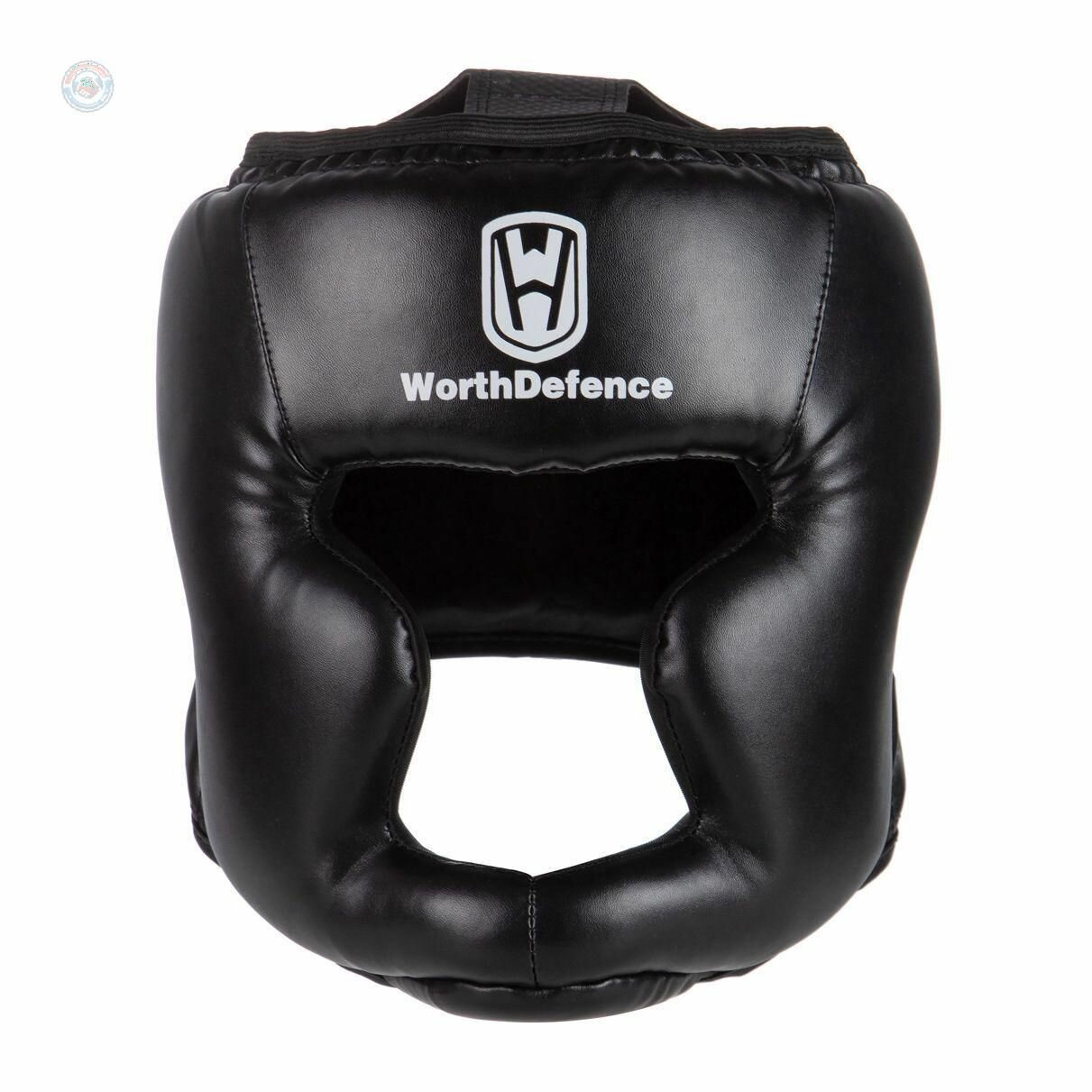 Боксерский шлем для тренировок и единоборств: каратэ, муай-тай, ММА, свободный бой, санда универсальная защита для взрослых