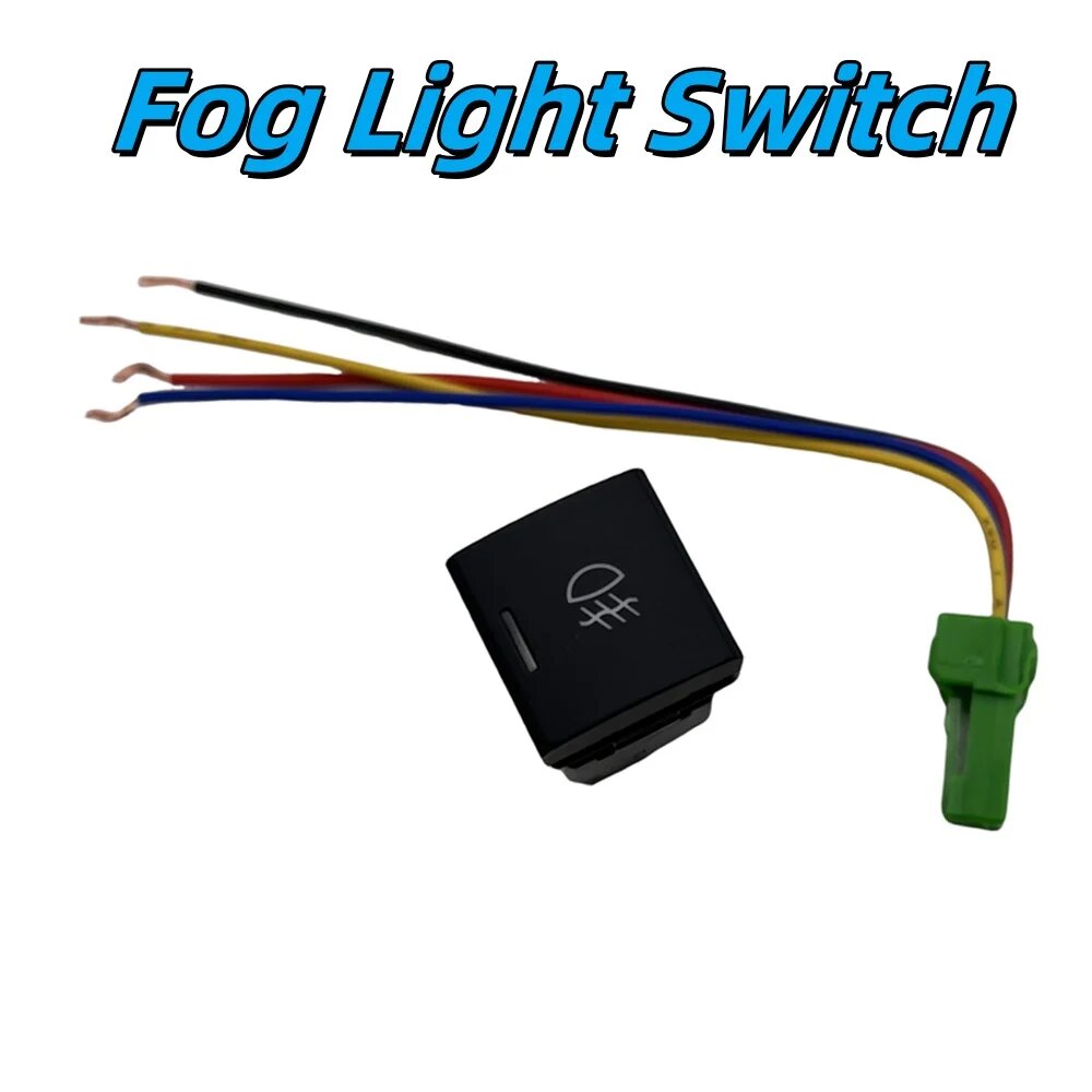 Выключатель противотуманных фар высокого качества, 1 шт, оригинальный размер для Toyota Corolla Camry 2020 Levin 2019 RV4, кнопки включения-выключения 12 В, автомобильные аксессуары