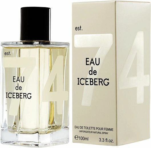 Iceberg eau de iceberg pour femme женская туалетная вода 100 мл