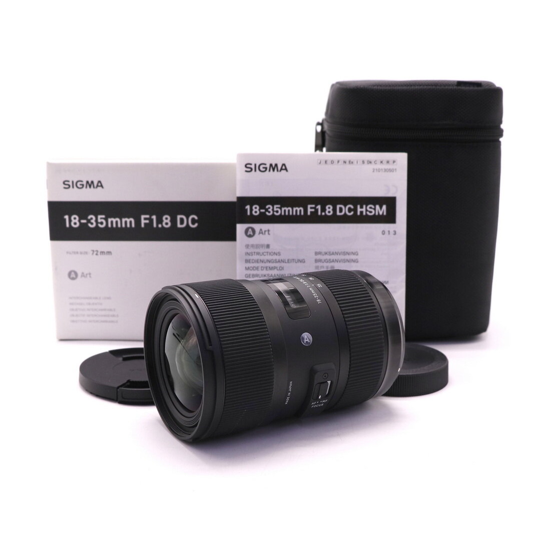 Sigma AF 18-35mm f/1.8 DC HSM Art Sony A в упаковке