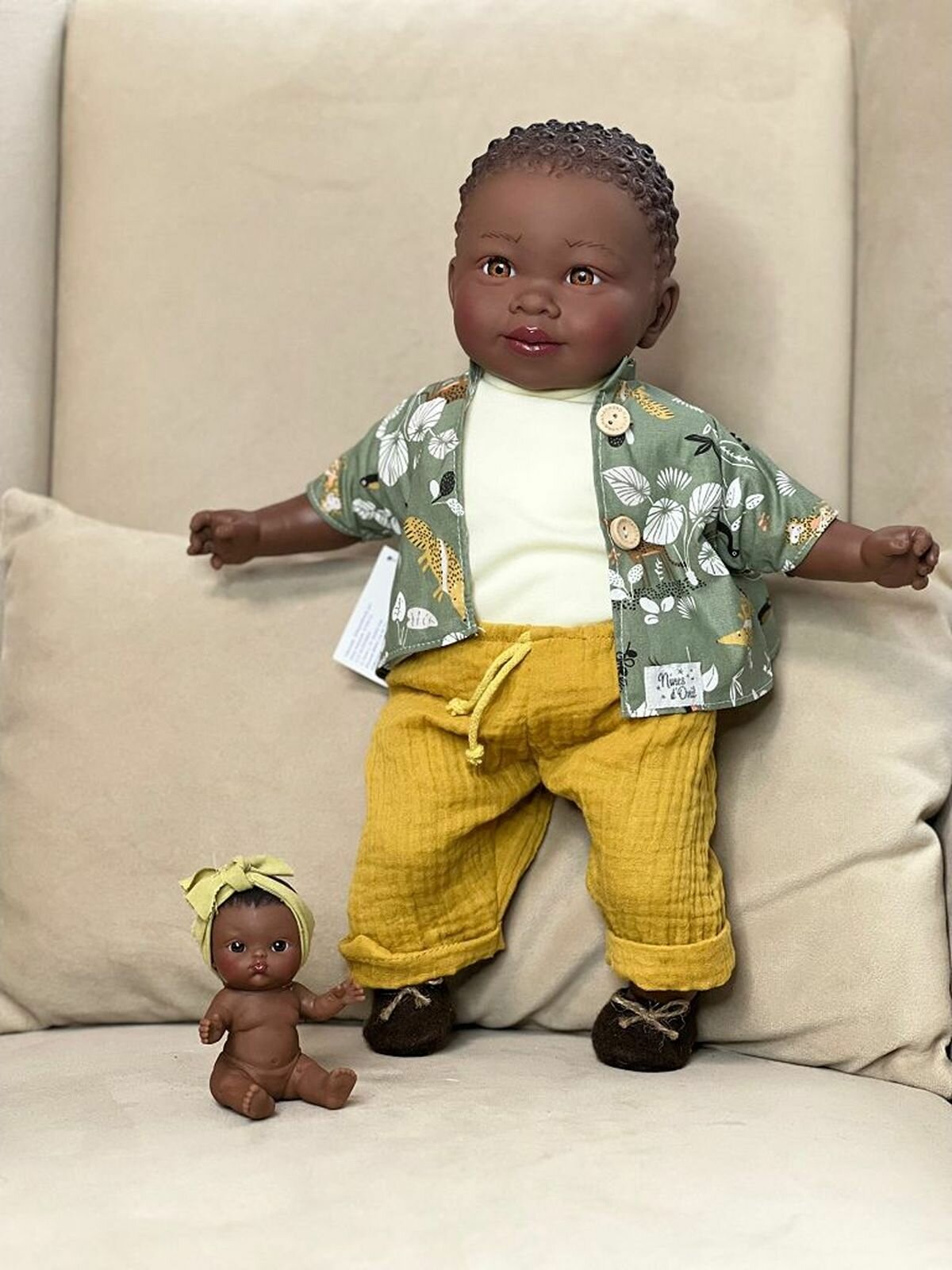 Кукла для девочки 45 см Амир мягконабивная (N4420K)