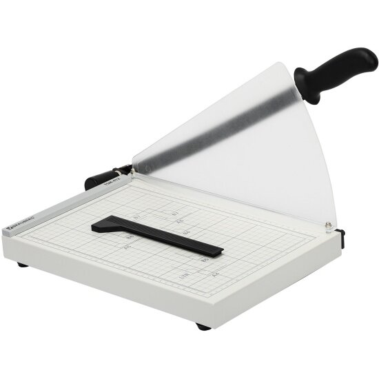 Резак сабельный Brauberg KATANA TSM-412, А4, на 12 л, длина реза 340 мм, металлическое основание, защитный экран, 532985