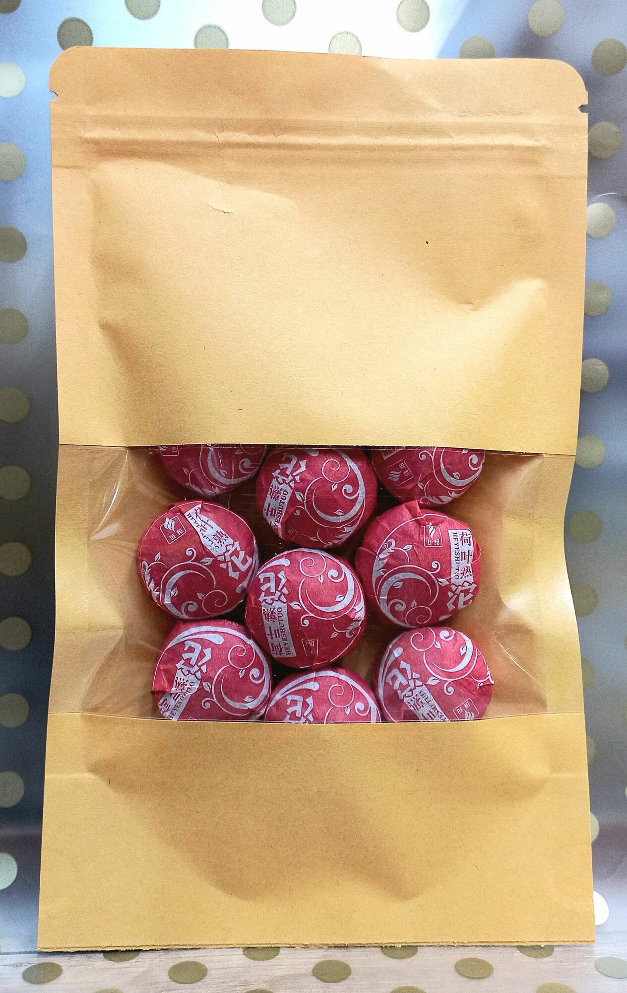 Чай чёрный Пуэр Лотос, 50гр.