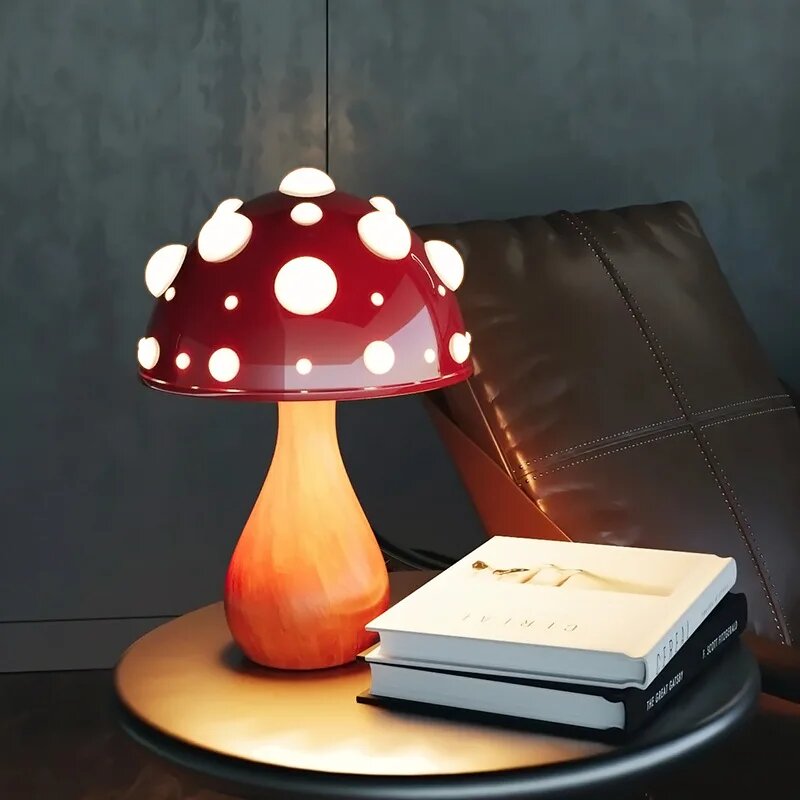 Настольная декоративная лампа Amanita