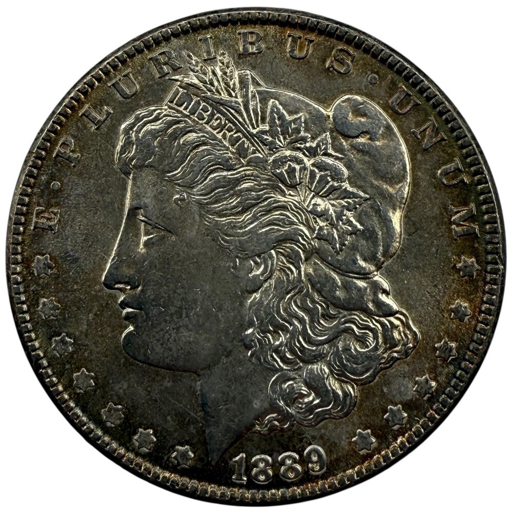 США 1 доллар 1889 г. (Доллар Моргана) (Лот №2)