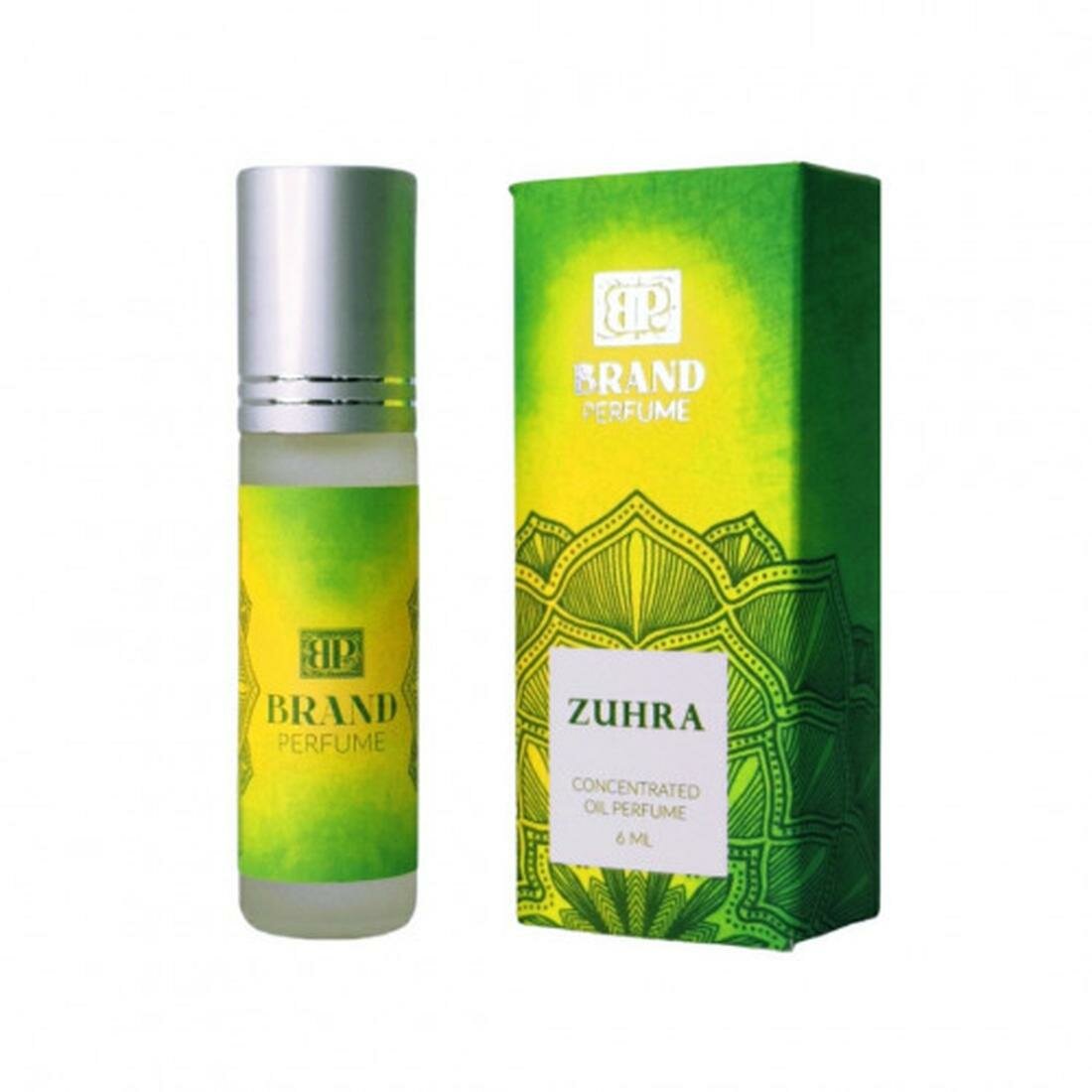 Масляные духи BRAND PERFUME Zuhra, 6 мл, женские, без спирта