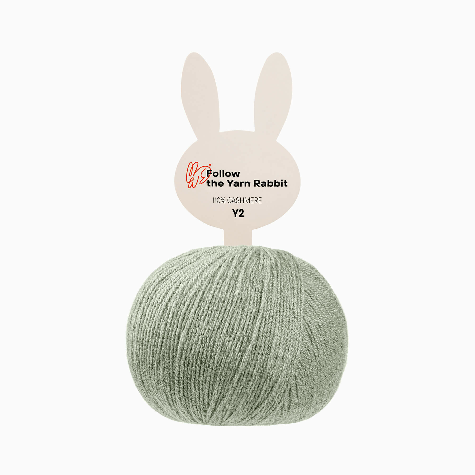Кашемир 100% Y2 Ice Cube 130 м / 50 гр FOLLOW THE YARN RABBIT