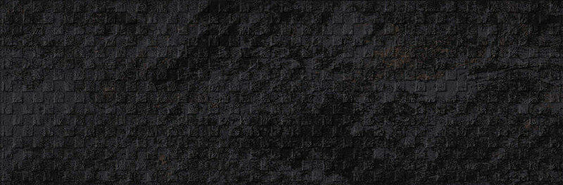 Керамическая плитка Eurotile Image Dark Deco 619 IGA3BK настенная 32,5х100 см черная