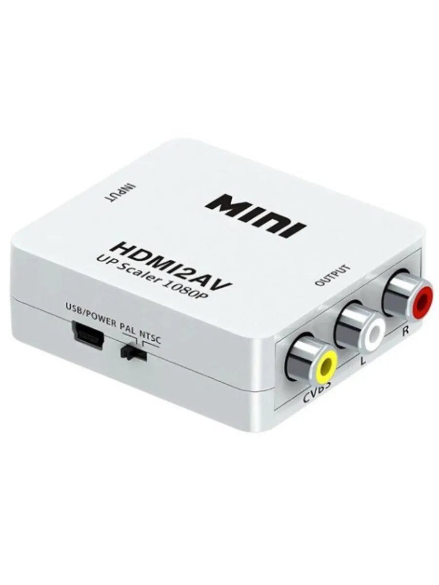 Переходник с HDMI на тюльпаны AV