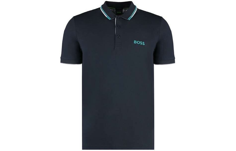 Поло BOSS Logo embroidered