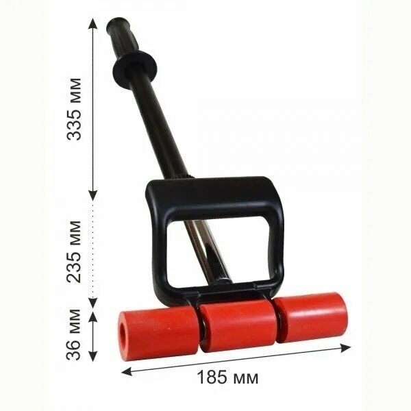 Прикаточный валик для линолеума, виниловой плитки и других рулонных напольных покрытий