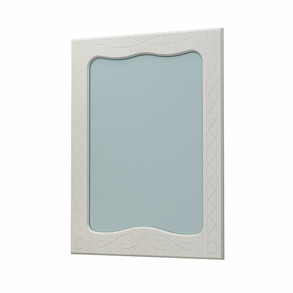 Зеркало "Я Мебель" Венеция 65 дуб выбеленный для ванной или прихожей