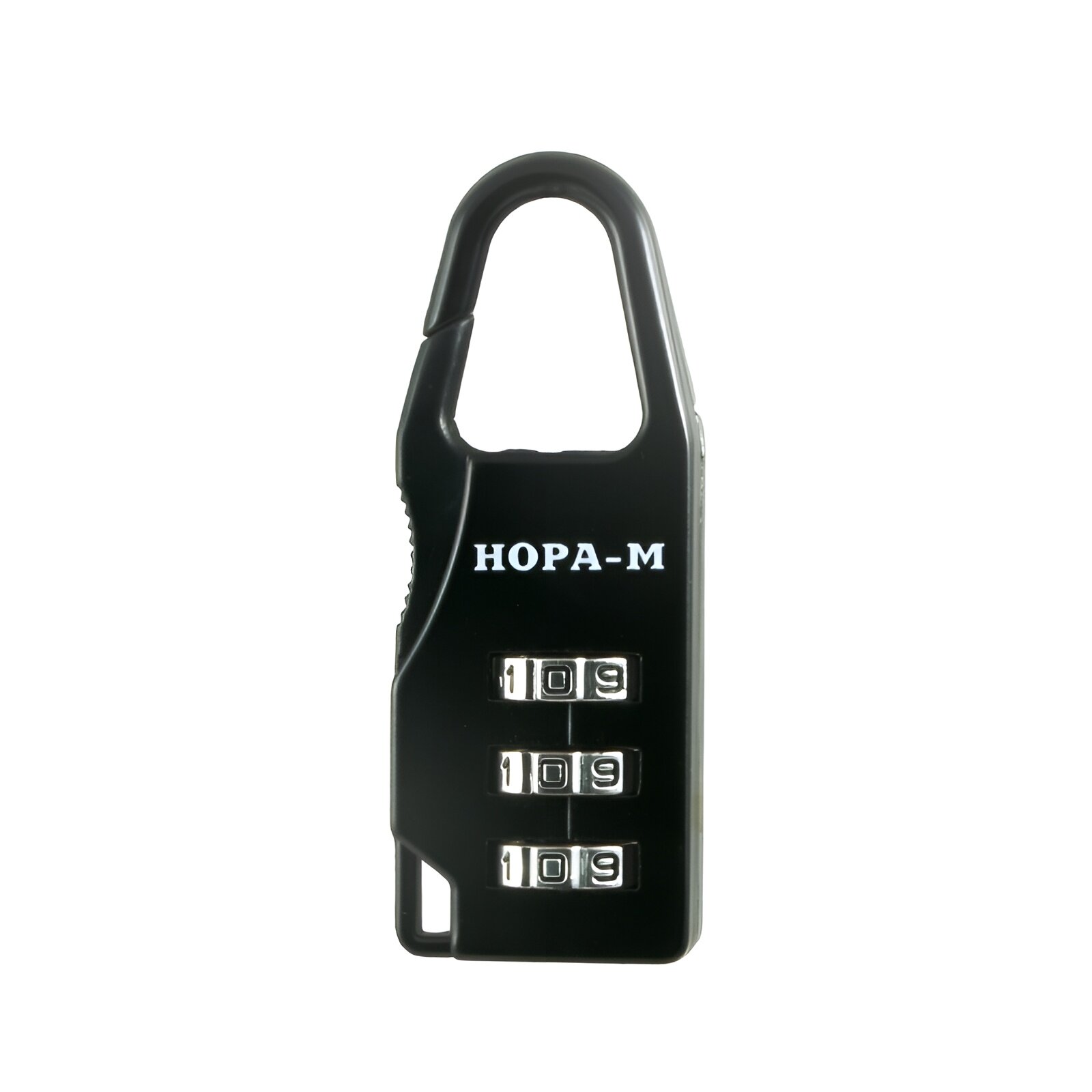 Навесной кодовый замок "Нора-М" 603, сплав ЦАМ, цвет: черный.