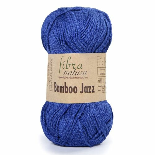 Пряжа Fibra Natura Bamboo Jazz 211 (5 мотков по 50г/120м) синий