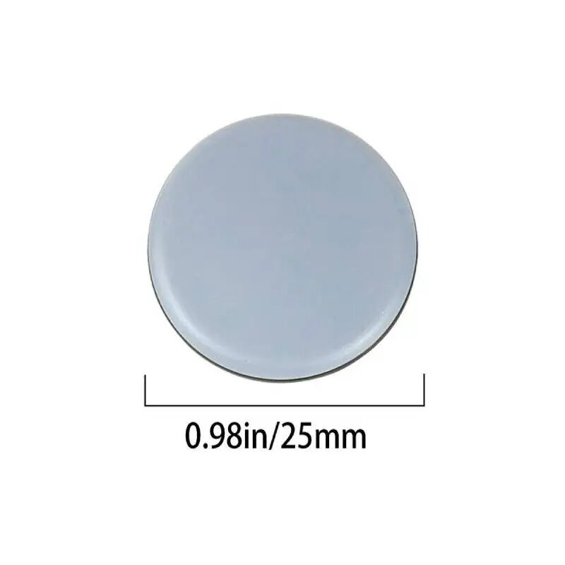 8 шт. самоклеящиеся мебельные скользящие наклейки на ножку стула, слайдер, бампер, защита 8pcs 25mm