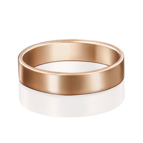 Кольцо, красное золото, 585 проба