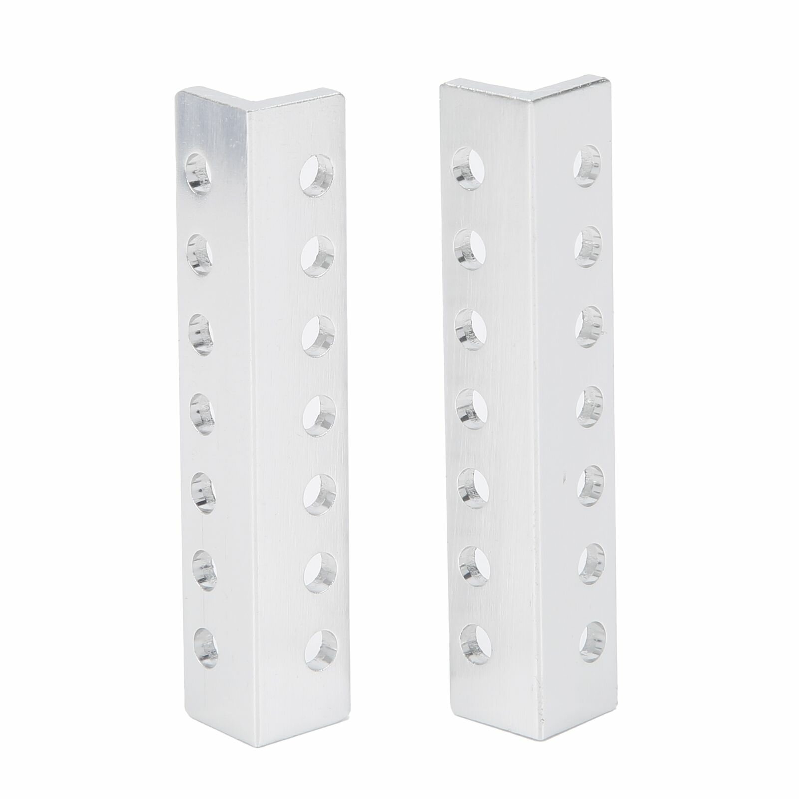 Пара L-образных балок 7 отверстий 12x12x64 мм для роботов 3103 0007 0064