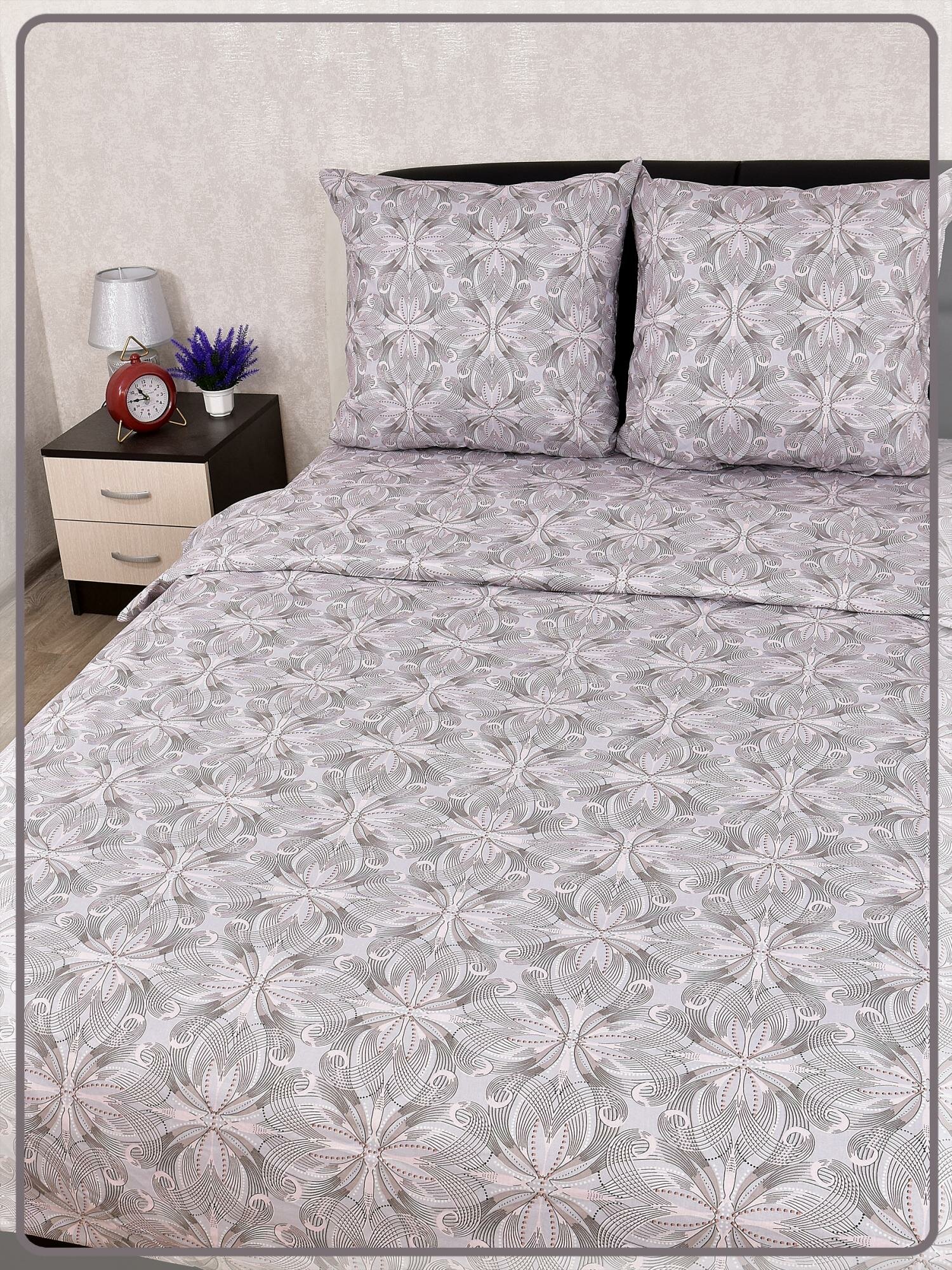 Постельное белье Шуйская бязь Мотылек 21204-1 1,5 спальное