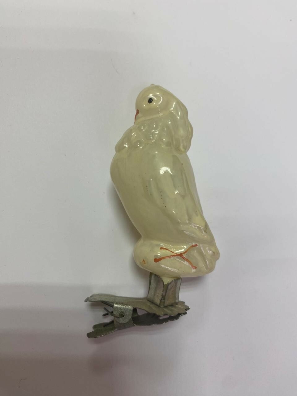 Елочная игрушка СССР Голубь