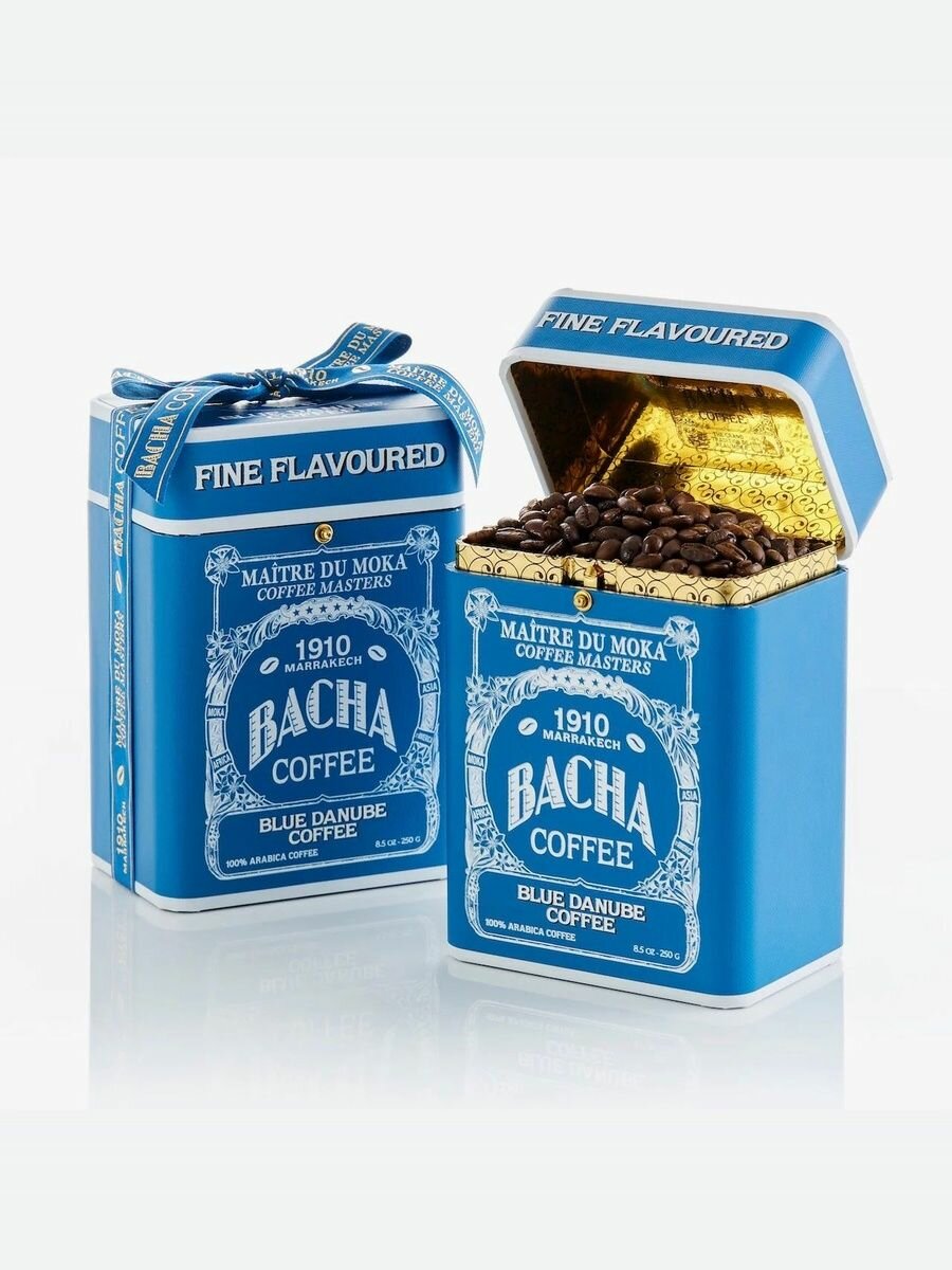 Зерновой кофе с лесными ягодами и молочным шоколадом BLUE DANUBE COFFEE BACHA