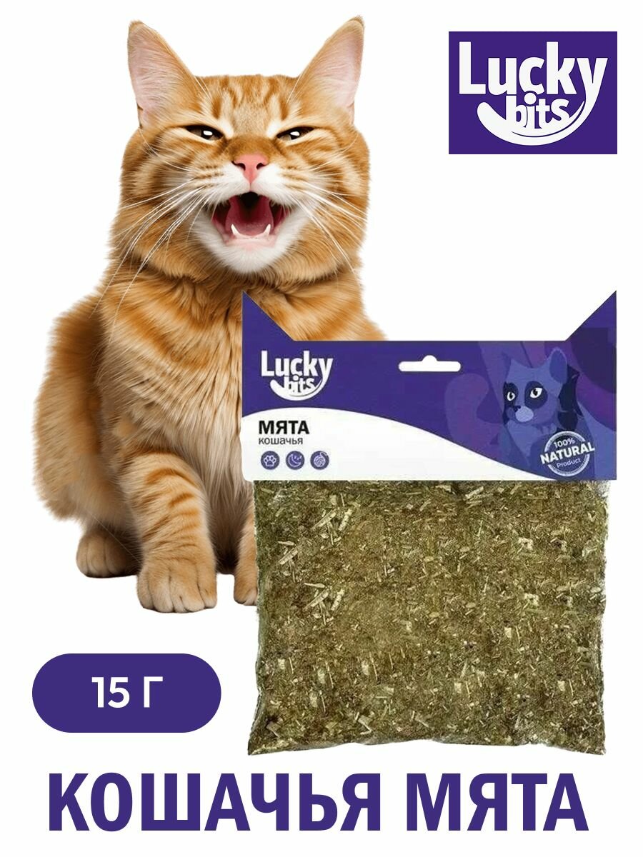 Lucky bits Кошачья мята для кошек 15г