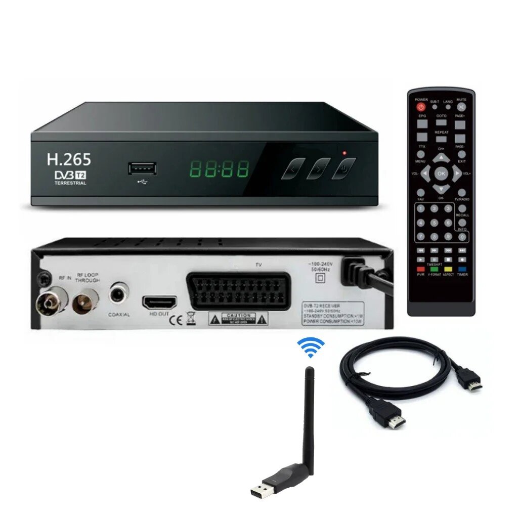 ICANING DVB-T2 приставка для цифрового телевидения