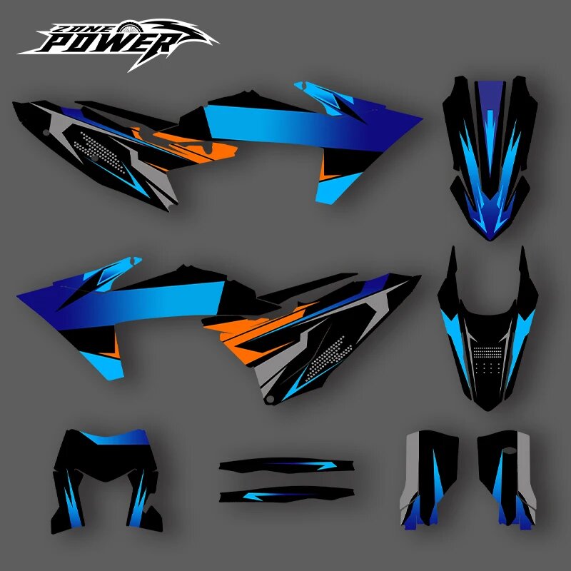 POWERZONE KTM EXC/EXF 2024-2026 Графика Deluxe Pro