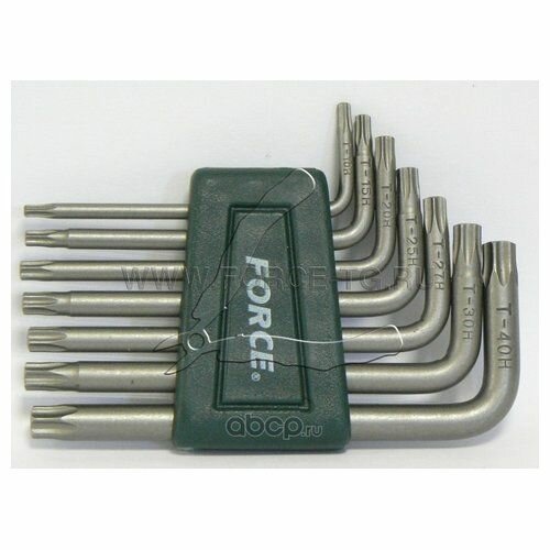 Набор ключей г-образных torx т10-т40 7пр force 5071 Force 5071