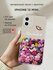 Чехол на Apple iPhone 12 mini / Айфон 12 Мини с принтом "Букет счастья"
