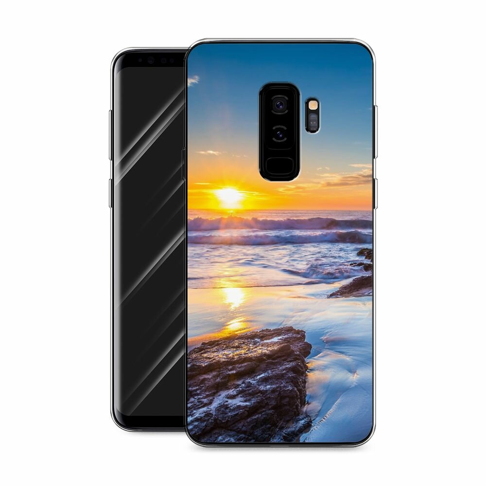 Чехол на Samsung Galaxy S9 + / Самсунг Галакси С9 Плюс с принтом "Восход 6" — фото 1