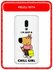 Чехол на Meizu 16th / Мейзу 16th с принтом "Just a chill girl 1 - 14 февраля", п...