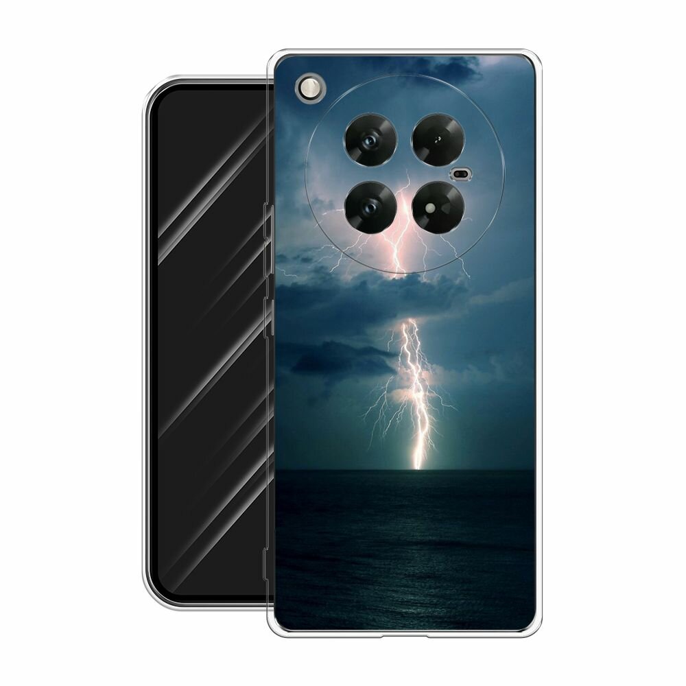 Чехол на Infinix Zero 40 5G / Инфиникс Зеро 40 5G с принтом "Молния 1" — фото 1