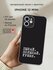 Чехол на Apple iPhone 12 mini / Айфон 12 Мини с принтом "Пылай и греши"