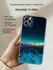 Чехол на Apple iPhone 11 Pro / Айфон 11 Про с принтом "Закат в горах"