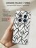 Чехол на Honor Magic 7 Pro / Хонор Мэджик 7 Про с принтом "Hearts doodle black 1...