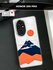 Чехол на Honor 200 Pro / Хонор 200 Про с принтом "Кот-гора", прозрачный