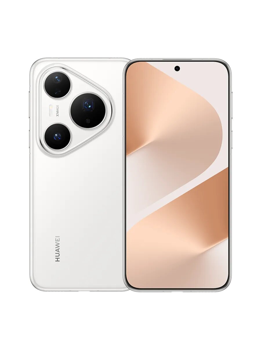 Смартфон Huawei Pura 80 Pro 12 ГБ/512 ГБ, NFC, OLED, 120Гц, 5170мAч, белый (Ростест/ЕАС)