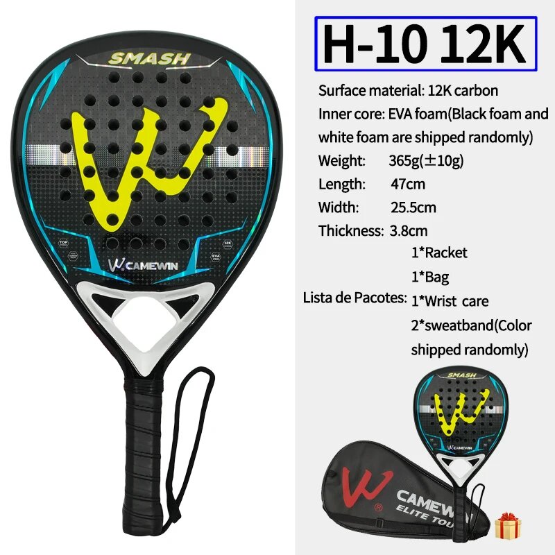 CAMEWIN H-10 12K ракетка для падел-тенниса