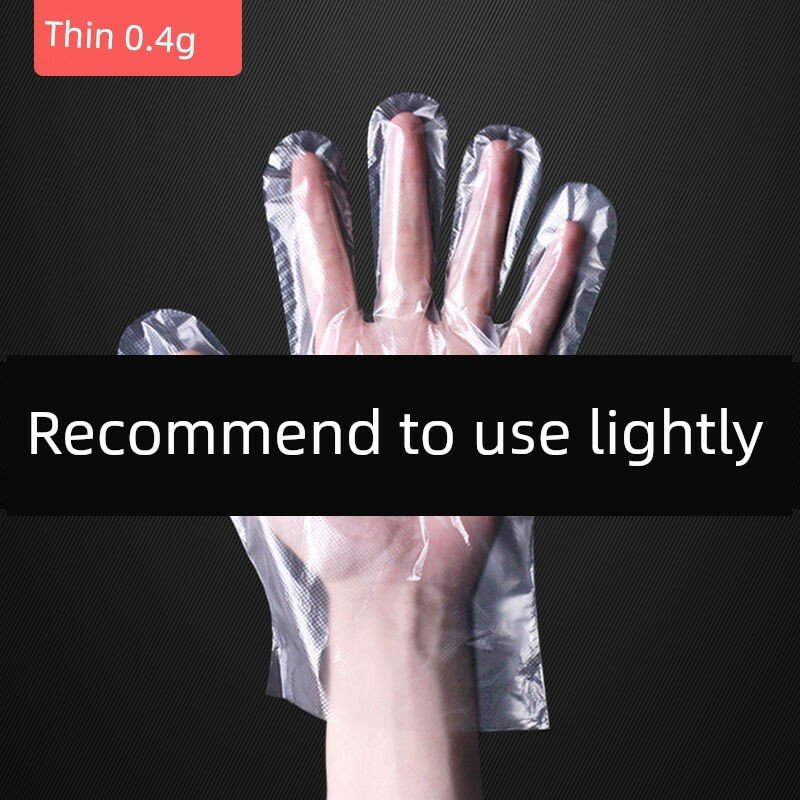 Одноразовые перчатки пищевого качества, стандартная толщина, 200 шт. в упаковке для пищевой сферы